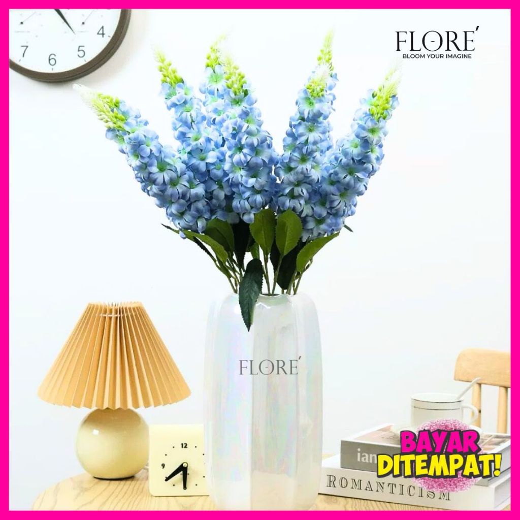 Jual Bunga Hyacinth Artificial Tangkai Panjang/Bunga Sedap Malam ...