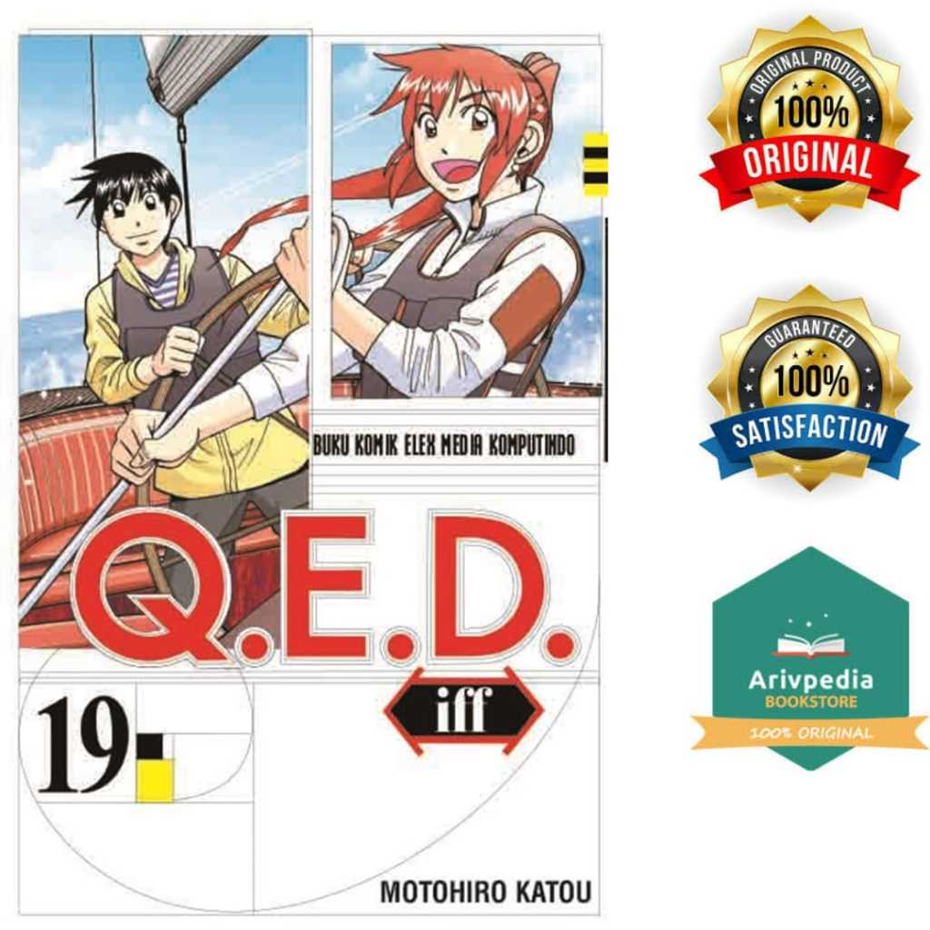 Jual Q.E.D Iff 1 2 3 4 5 6 7 8 9 10 - 19 by Motohiro Katou | Shopee Indonesia