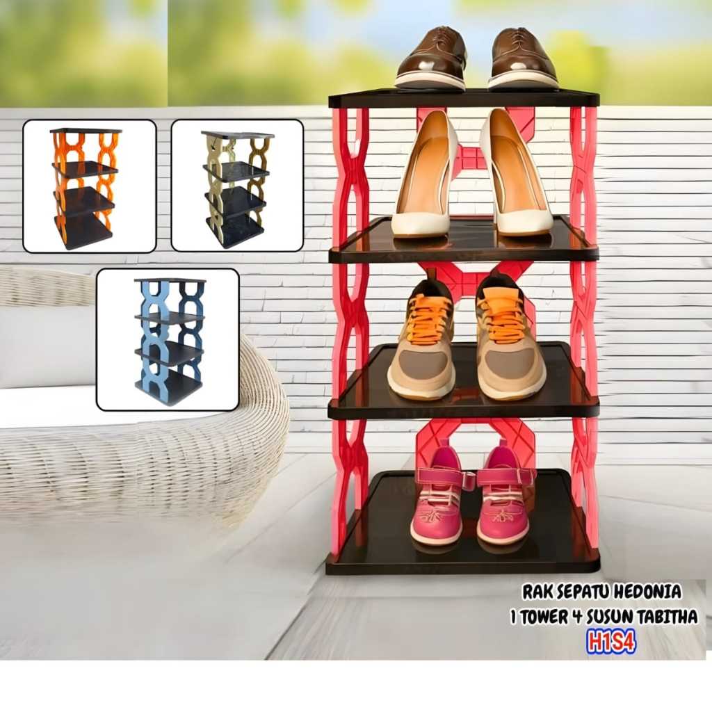 Jual Rak Sepatu Susun - 4 - Tabitha | Rak Sepatu Plastik | Rak Sepatu ...