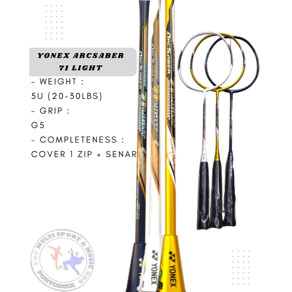 Jual Raket Badminton Yonex ArcSaber 71 Light | Shopee Indonesia