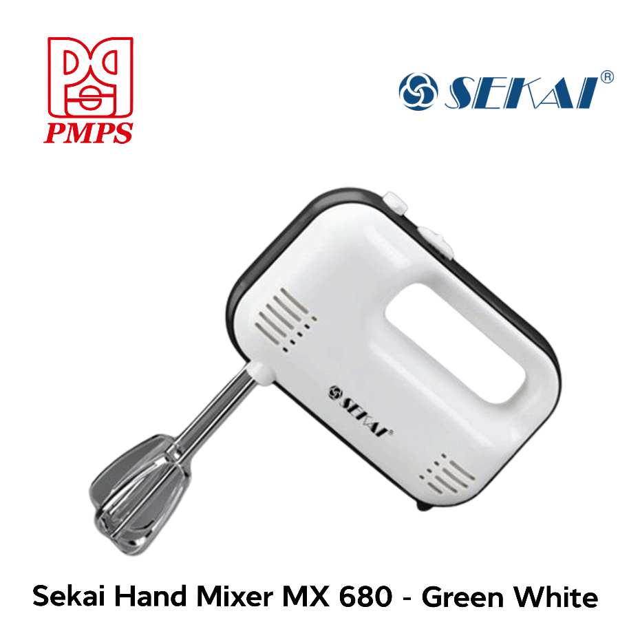 Jual Sekai Hand Mixer MX 680 - Green White | Shopee Indonesia