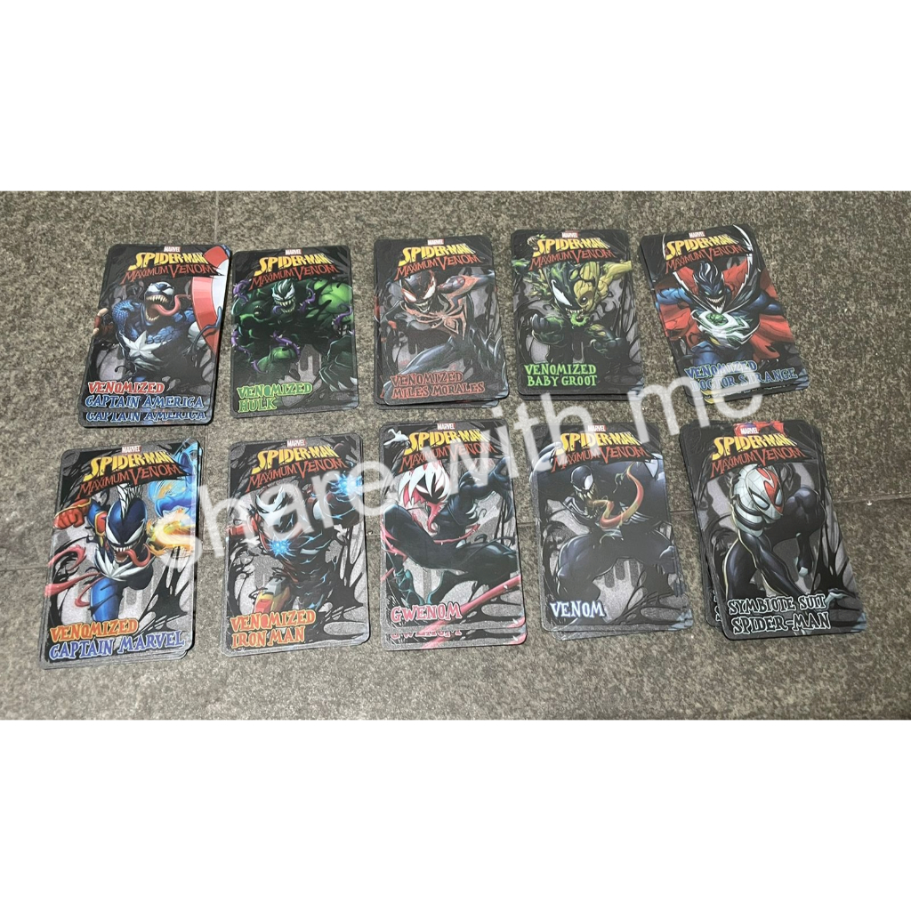 Jual Kartu Marvel Original CPCM Spiderman Maximum Venom Cow Play Cow ...
