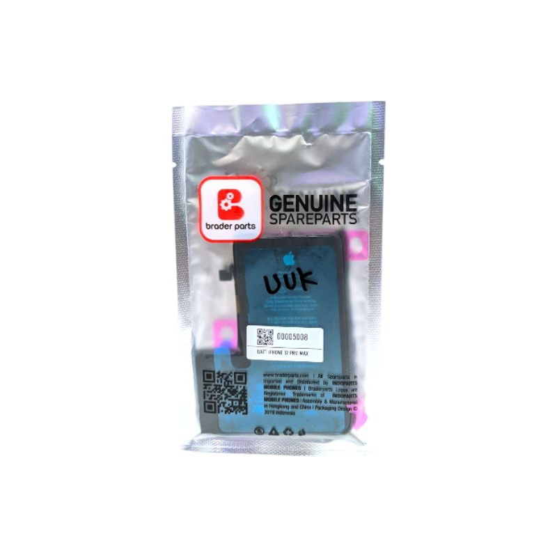 Jual BATRE IPH0NE 12 PRO MAX ORIGINAL BRADERPARTS | Shopee Indonesia