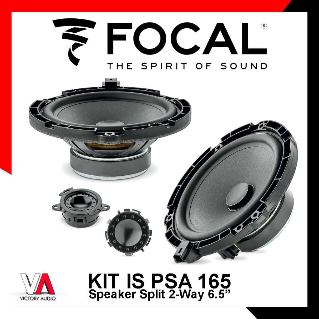 Jual Speaker Split 2-Way Component System FOCAL KIT IS PSA 165 INSIDE SERIES 6.5 Inch Mid Bass ...