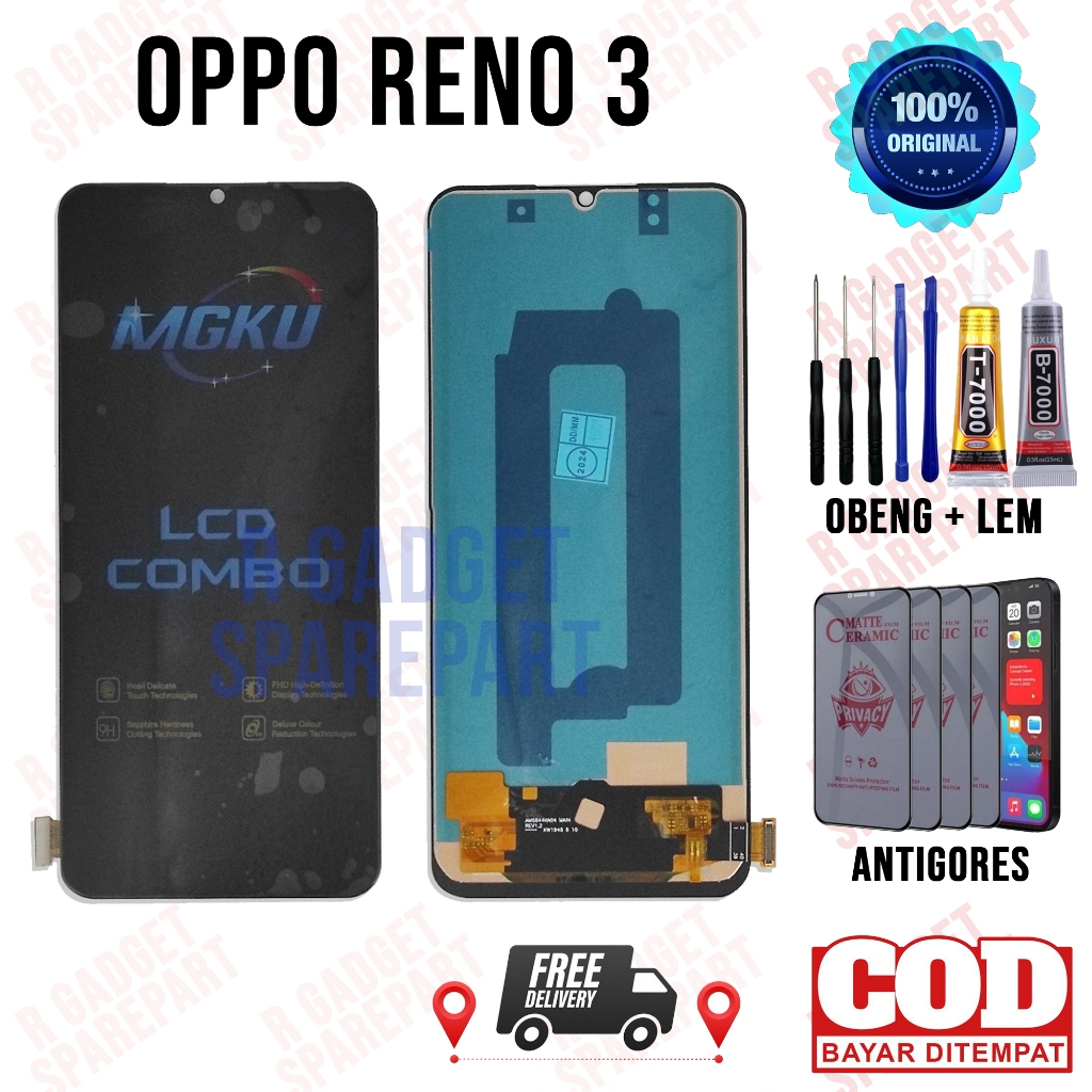 Jual Lcd Oppo Reno 3 Original OEM Quality Lcd Touchscreen Oppo Reno 3 ...
