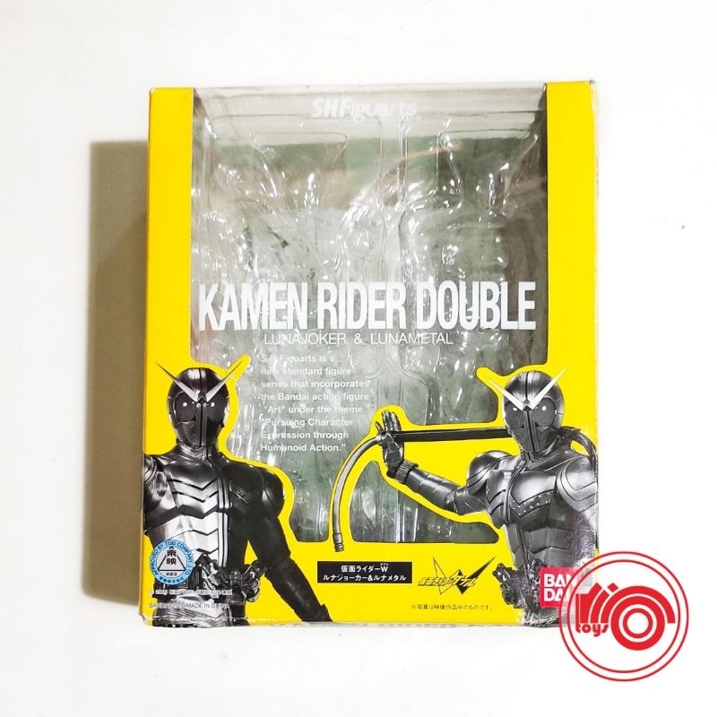 Jual SHF S.H.Figuarts Kamen Rider Double Luna Joker & Luna Metal: Box ...