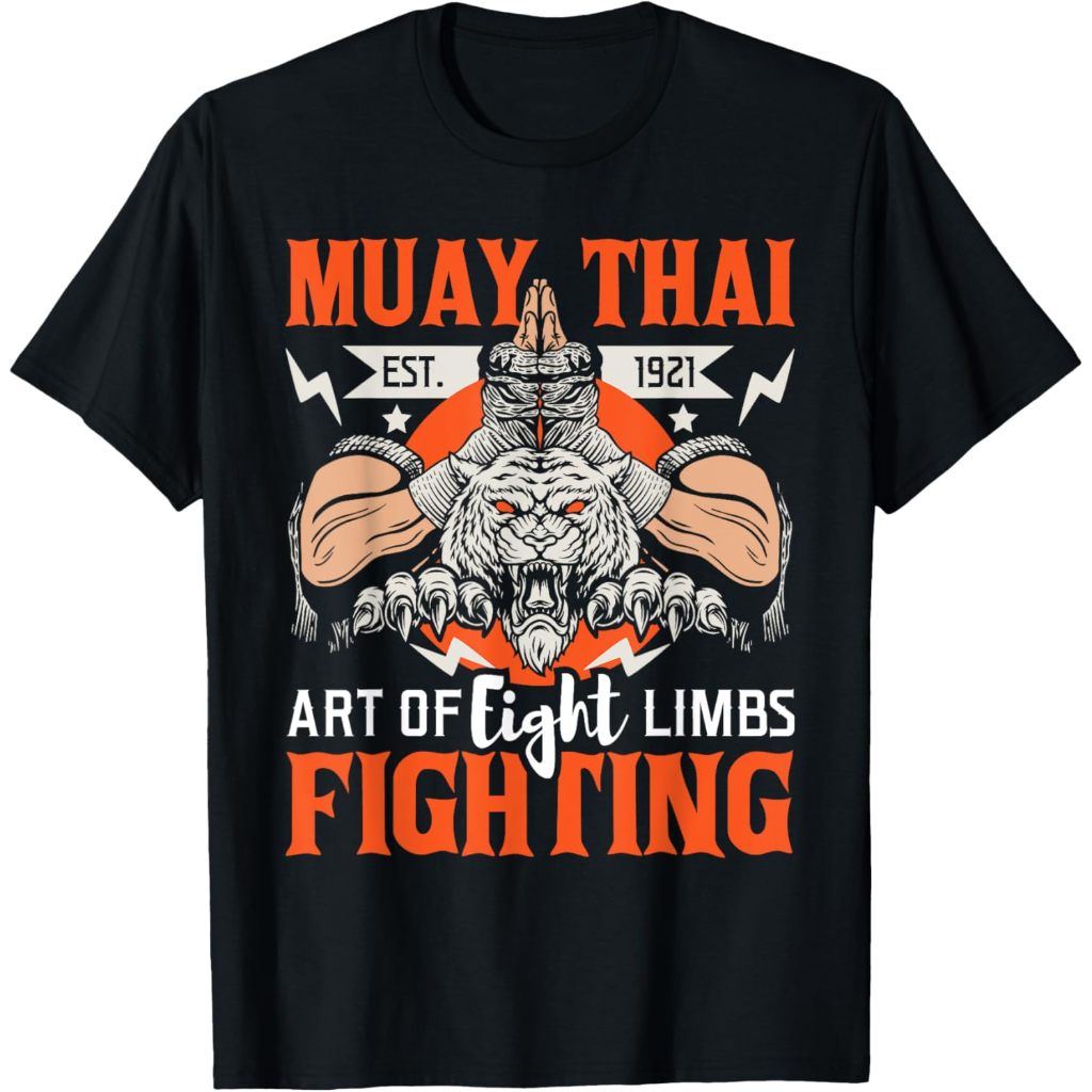 Jual Baju Kaos Olahraga Muay Thai Fighting - MMA Thai Boxing Mixed ...