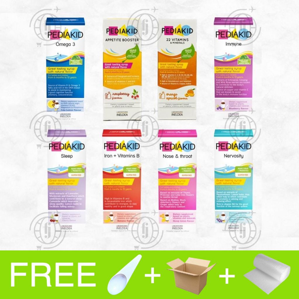 Jual Pediakid Appetite Booster - 22 Vitamin & Minerals - Multivitamin ...