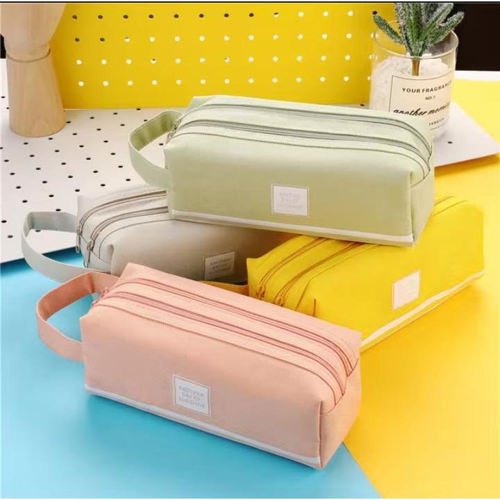 Jual AB43 Tas Serbaguna Tempat Pensil Pen/Pouch Make Up Kotak Pensil ...
