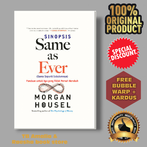 Jual Buku Same as Ever - Morgan Housel - Sinopsis | Shopee Indonesia