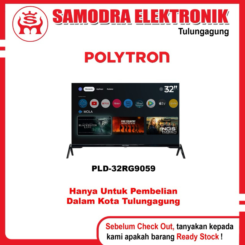 Jual LED TV POLYTRON PLD-32RG9059 | Led 32 Inch Polytron Smart Cinemax Google Tv | Shopee Indonesia