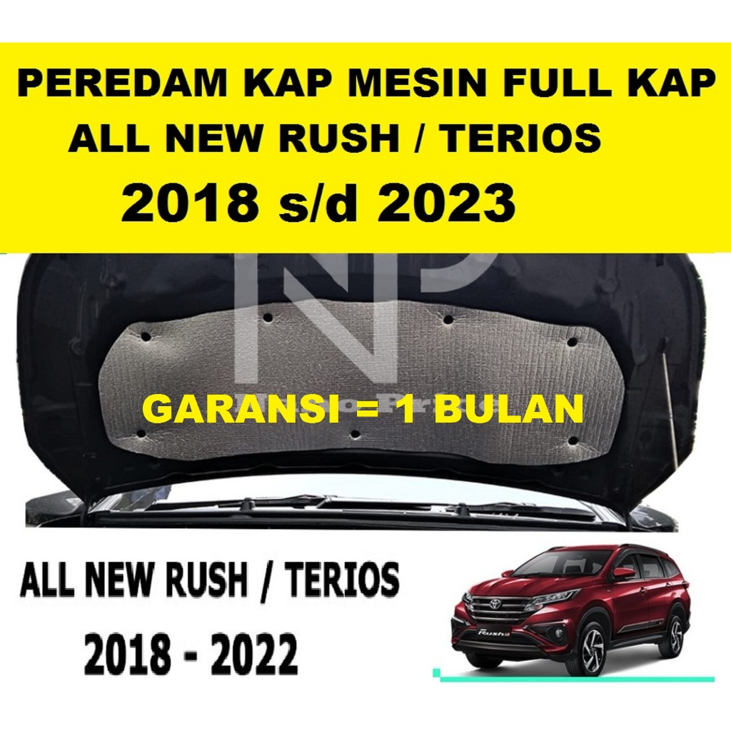 Jual Peredam Panas Kap Mesin All New Terios 2018-2023 | Shopee Indonesia