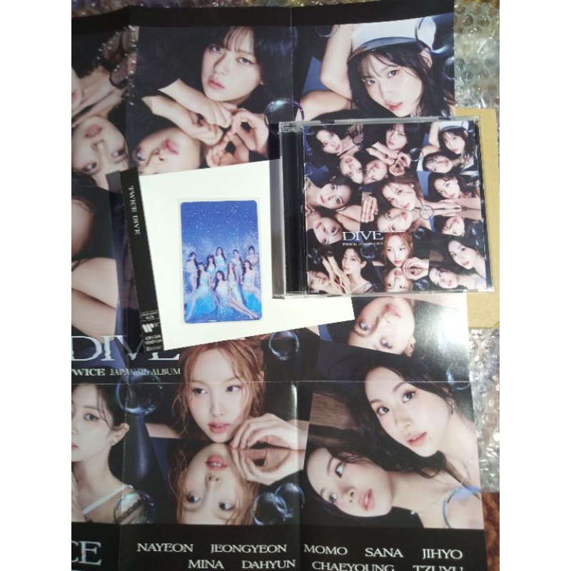 Jual Twice Dive Once Japan Version Free Poster | Shopee Indonesia