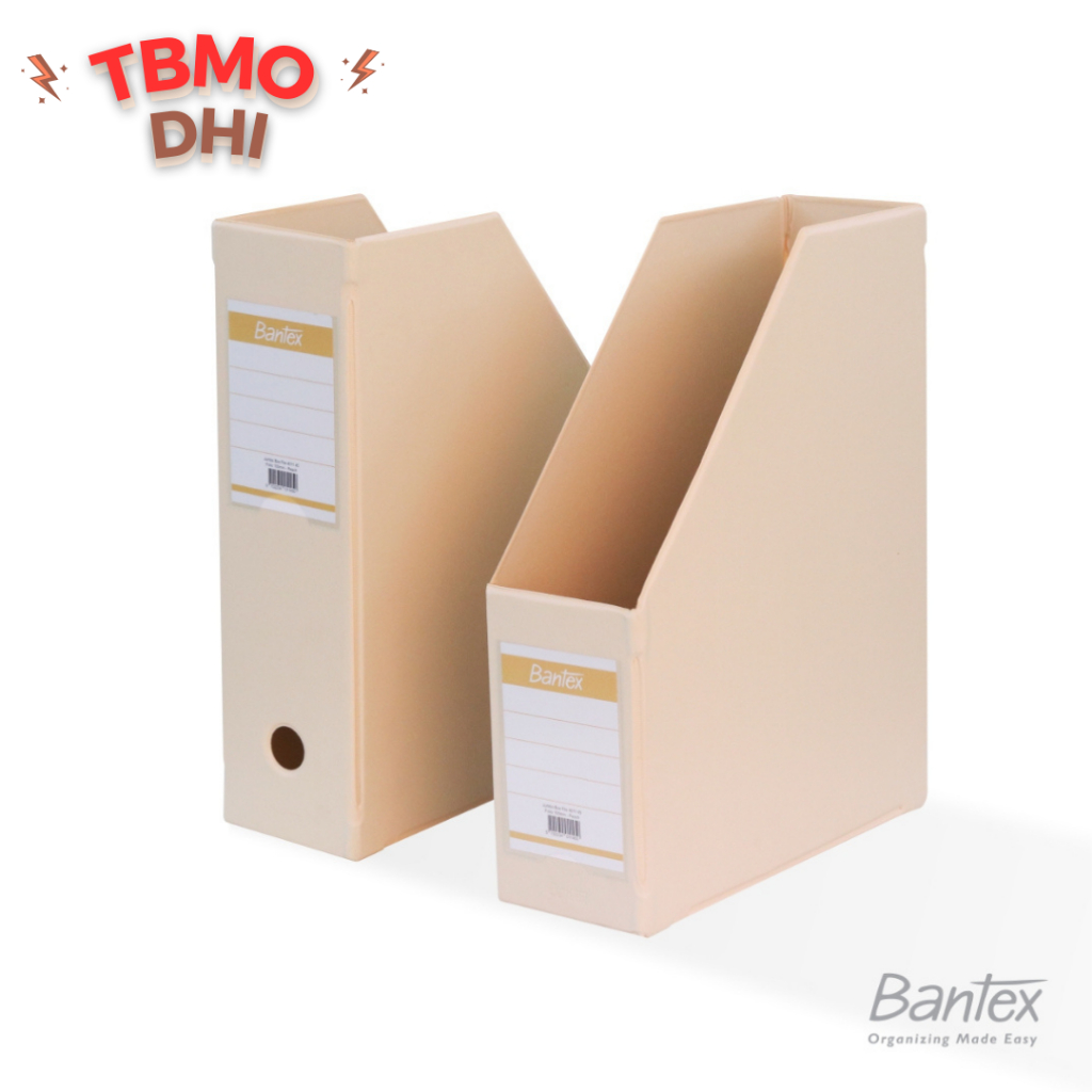 Jual Box File / Bantex Magazine File (Box File) 10cm Folio Peach 4011 ...