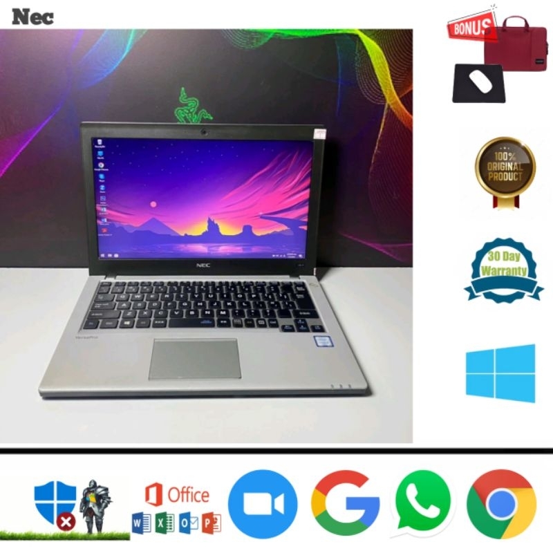 Jual Laptop Nec Core i3 Gen 6 Ram 4GB SSD 128GB Windows 10 Siap Pakai ...