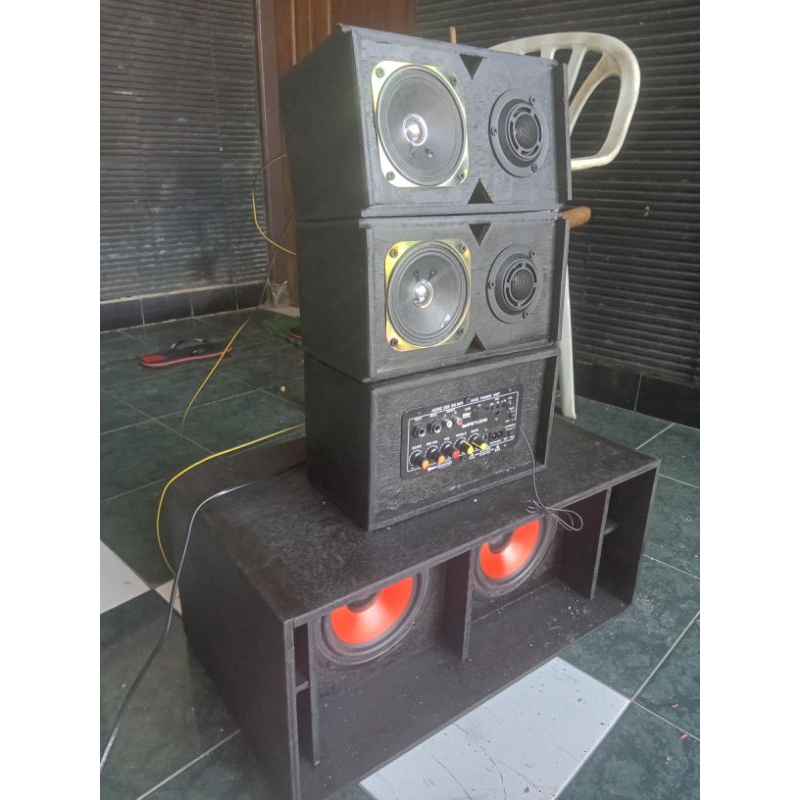 Jual miniatur sound horeg siap bunyi langsung colok listrik atu aki | Shopee Indonesia