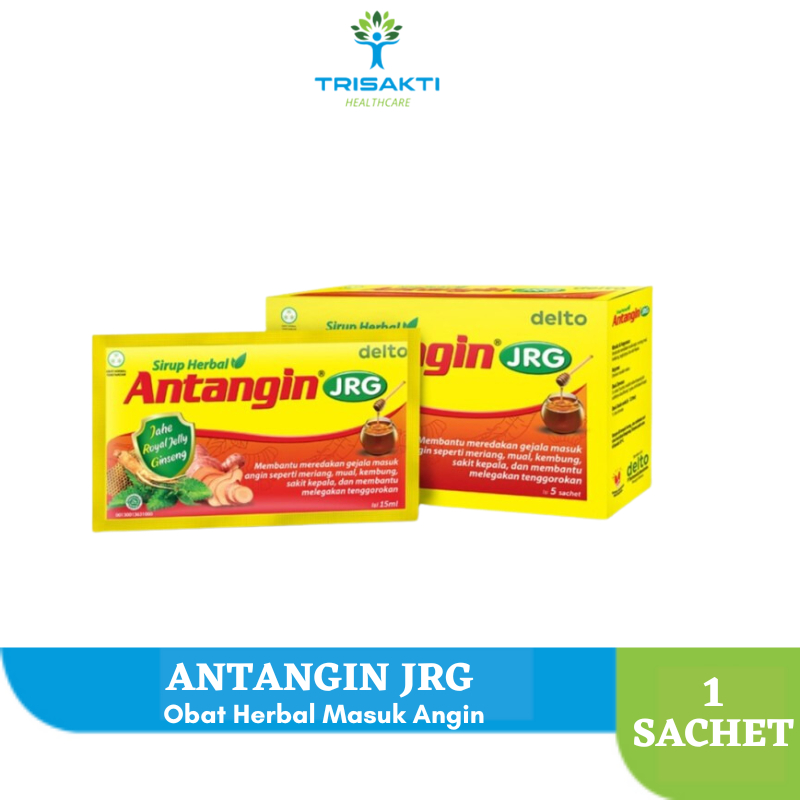 Jual Antangin JRG + Madu Sirup Herbal 1 Sachet - Obat Herbal Masuk ...
