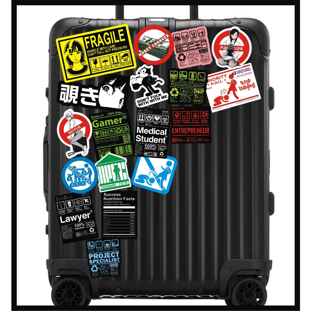 Jual japan sticker laptop / japan travel sticker / tokyo travel sticker ...