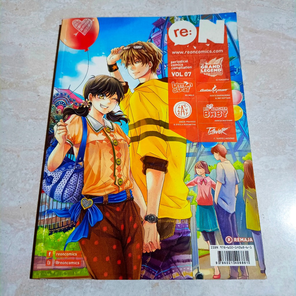 Jual Buku Komik Re On Comics VOL 07 | Shopee Indonesia