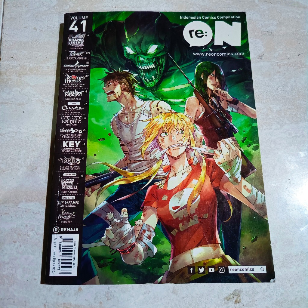 Jual Buku Komik Re On Comics VOL 41 | Shopee Indonesia
