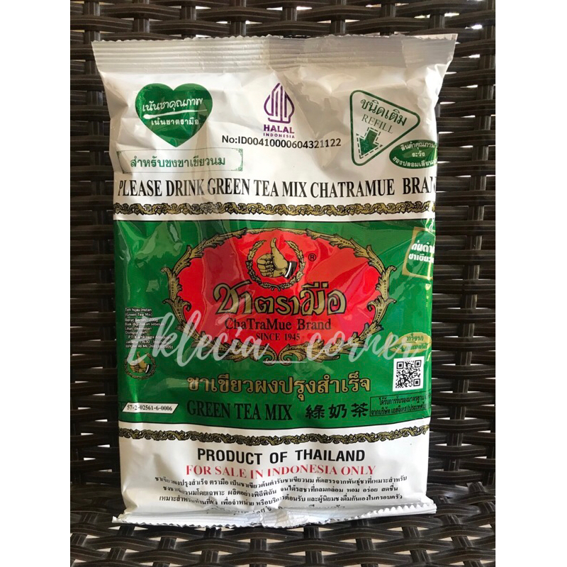 Jual Thai Tea Number One / Chatramue Green Tea HALAL | Shopee Indonesia