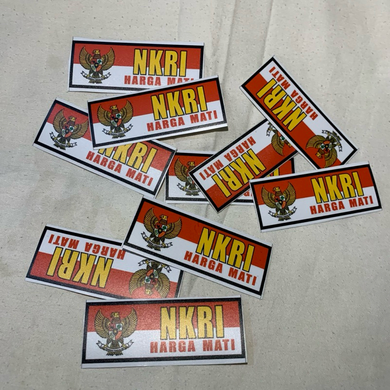 Jual stiker NKRI,stiker garuda nkri | Shopee Indonesia