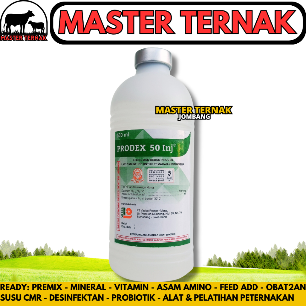 Jual PRO DEX INJ 500ML VADCO - Dextrose Hewan Energy Instan untuk ...