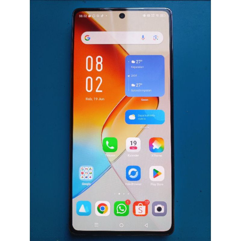 Jual LCD Fullset Frame Ori Copotan Infinix Note 40 | Shopee Indonesia