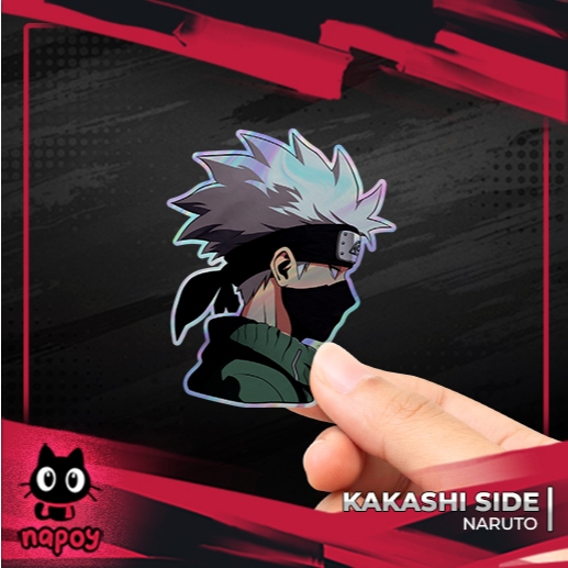 Jual Stiker Hologram Anime Naruto - Kakashi side view | Shopee Indonesia