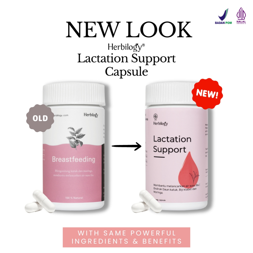 Jual Herbilogy, Breastfeeding (Lactation Support Capsule) - Pelancar ...