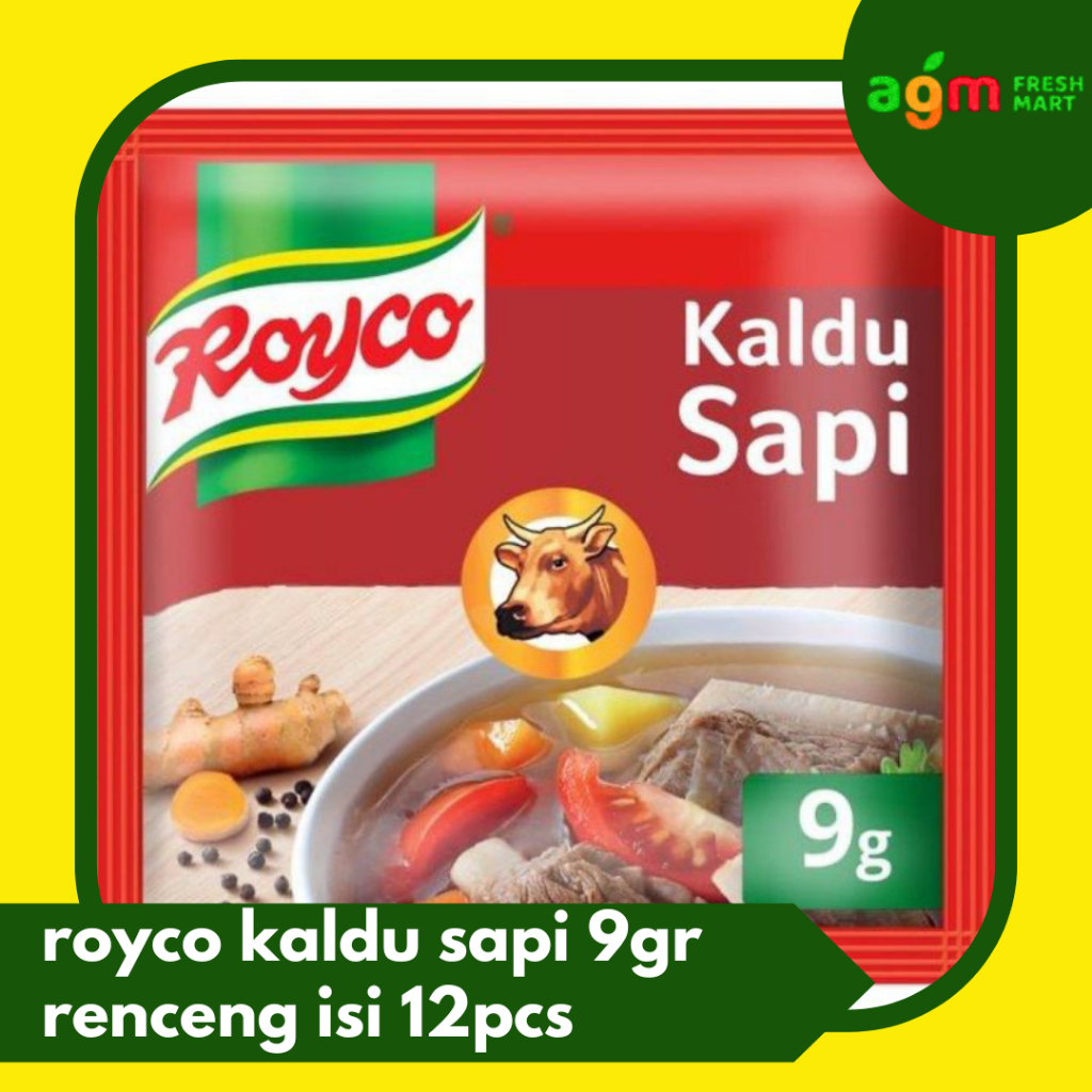 Jual Royco Sachet Sapi 9gr Renceng isi 12 pcs | Shopee Indonesia