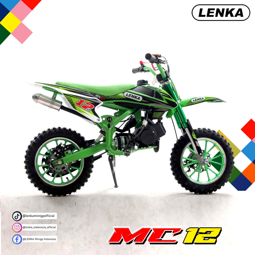 Jual Motor Bensin Lenka MC12 Mini Trail Anak Mesin Rumput 50cc | Shopee ...