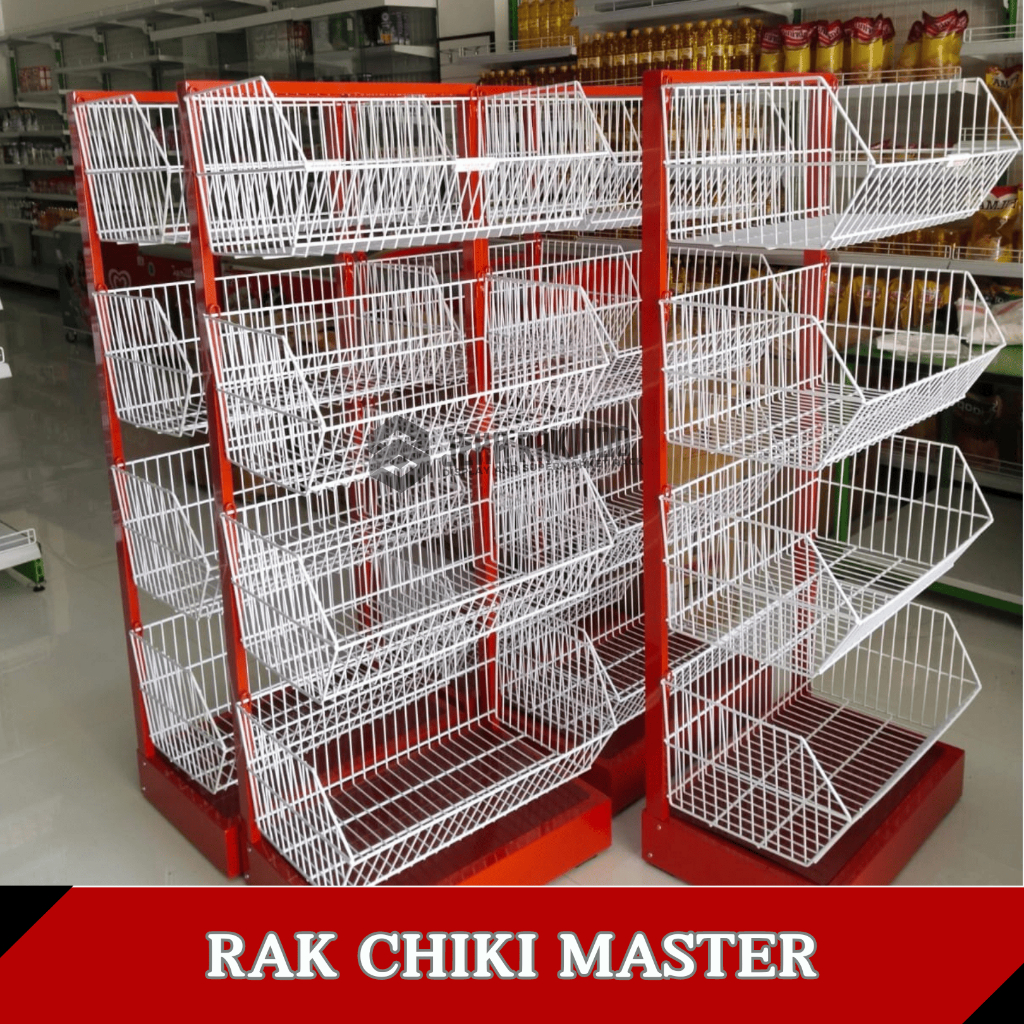 Jual Rak chiki master Rak snack master Rak display snack Rak chiki mega ...