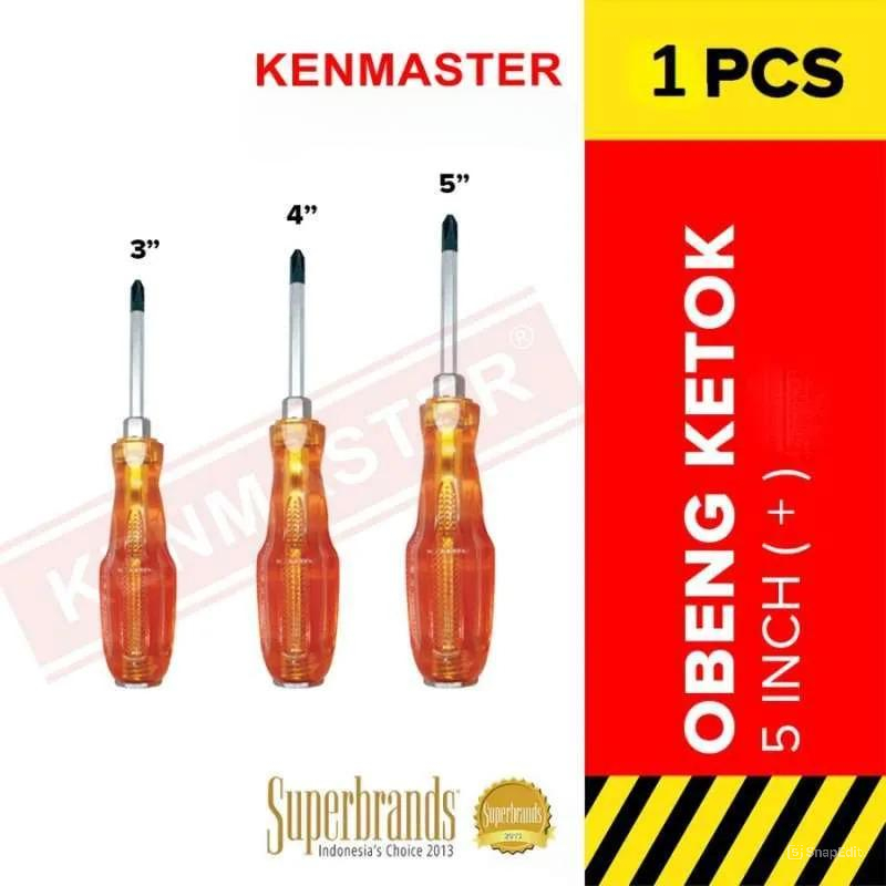 Jual Kenmaster Obeng Ketok Crystal CRV (+) 1 Pcs | Shopee Indonesia