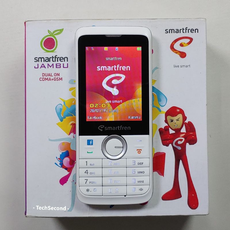 Jual Hp Smartfren Jambu Original Fullset Ex Resmi | Shopee Indonesia