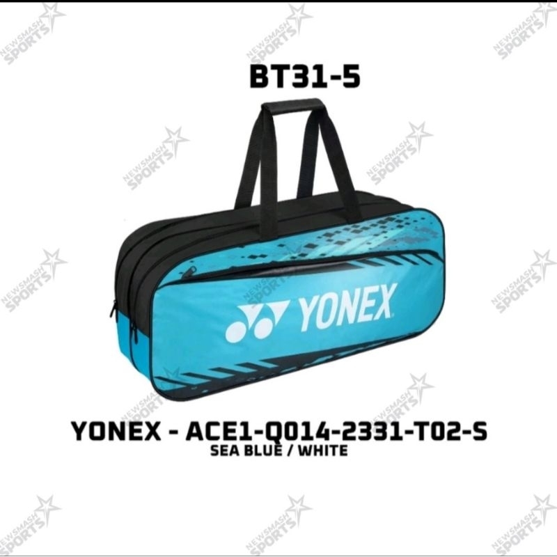 Jual tas badminton yonex 2331 t02s blue/white | Shopee Indonesia
