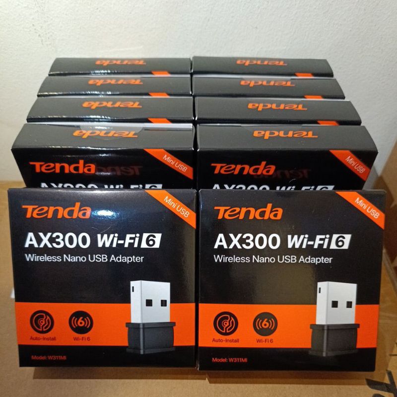Jual Tenda W311MI Wifi 6 Nano USB Adapter 10 Pc | Shopee Indonesia