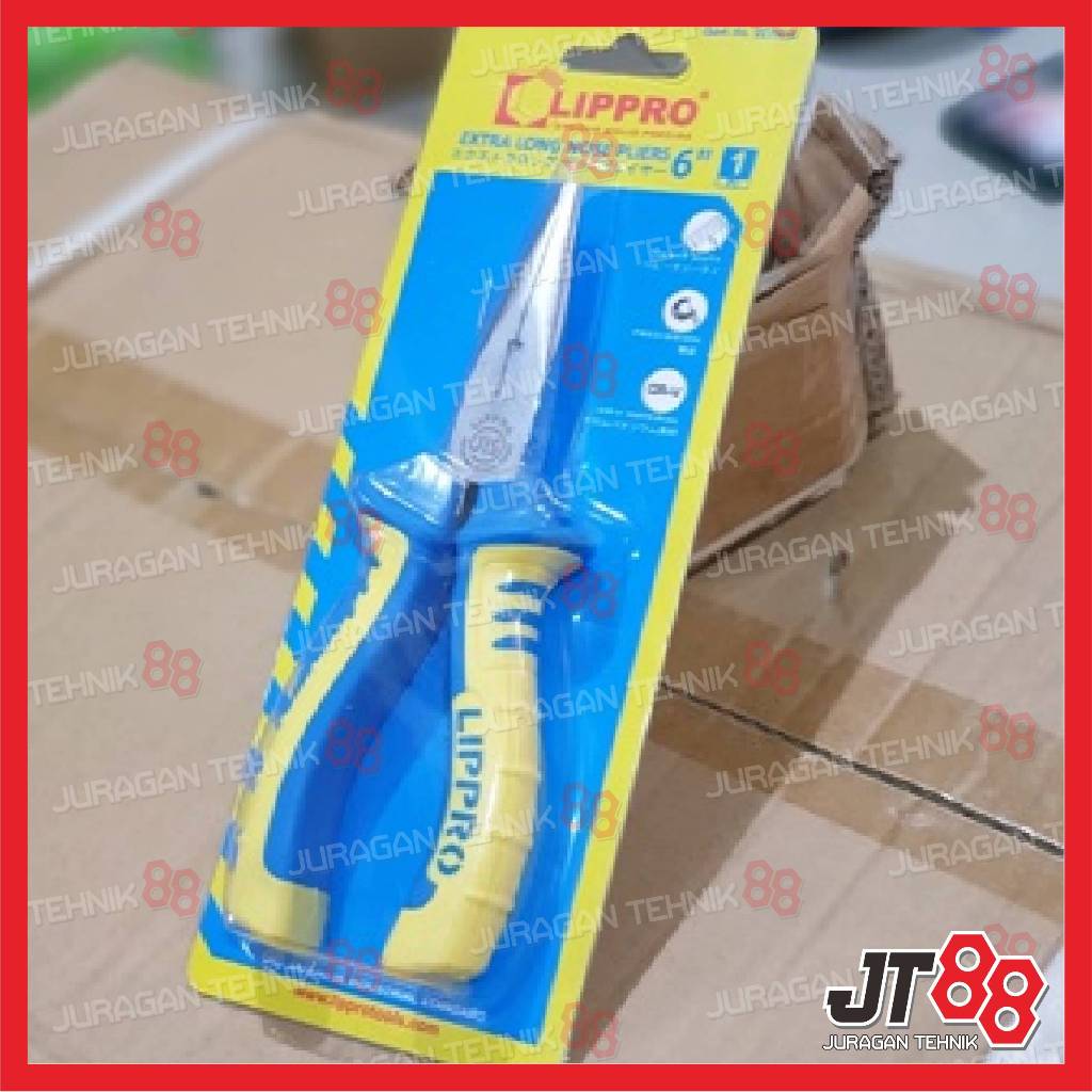 Jual LIPPRO TANG LANCIP 6" LONG NOSE PLIERS LIPRO 6 INCHI HEAVY DUTY ...
