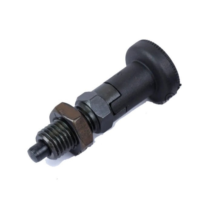 Jual Carbon Steel Self Locking Plunger Indexing Plunger M8 (Baja Hitam ...