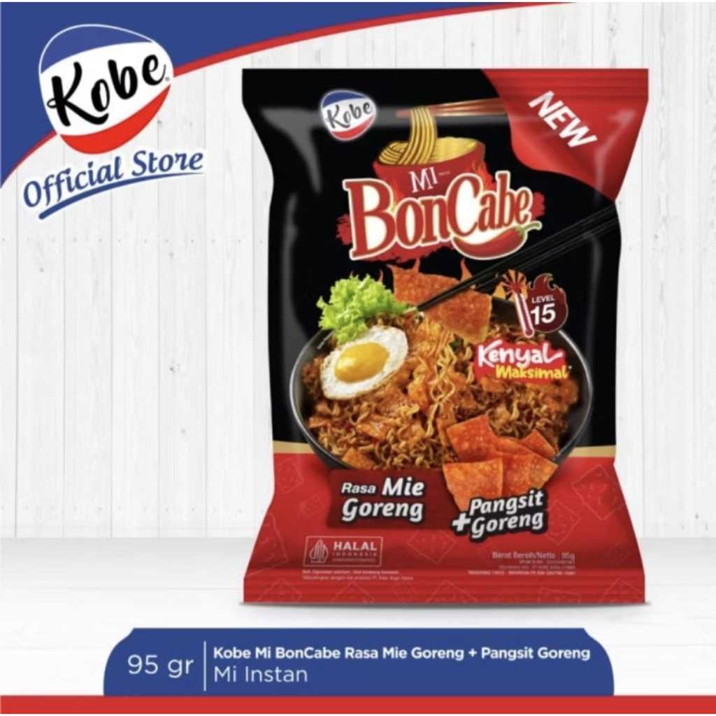 Jual HPT - HALAL Mi BonCabe 95gr Mie Goreng Level 15 Bon Cabe | Shopee ...