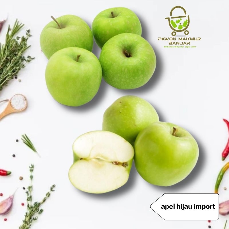 Jual BUAH APEL HIJAU IMPORT / GRANNY SMITH / 1Kg | Shopee Indonesia