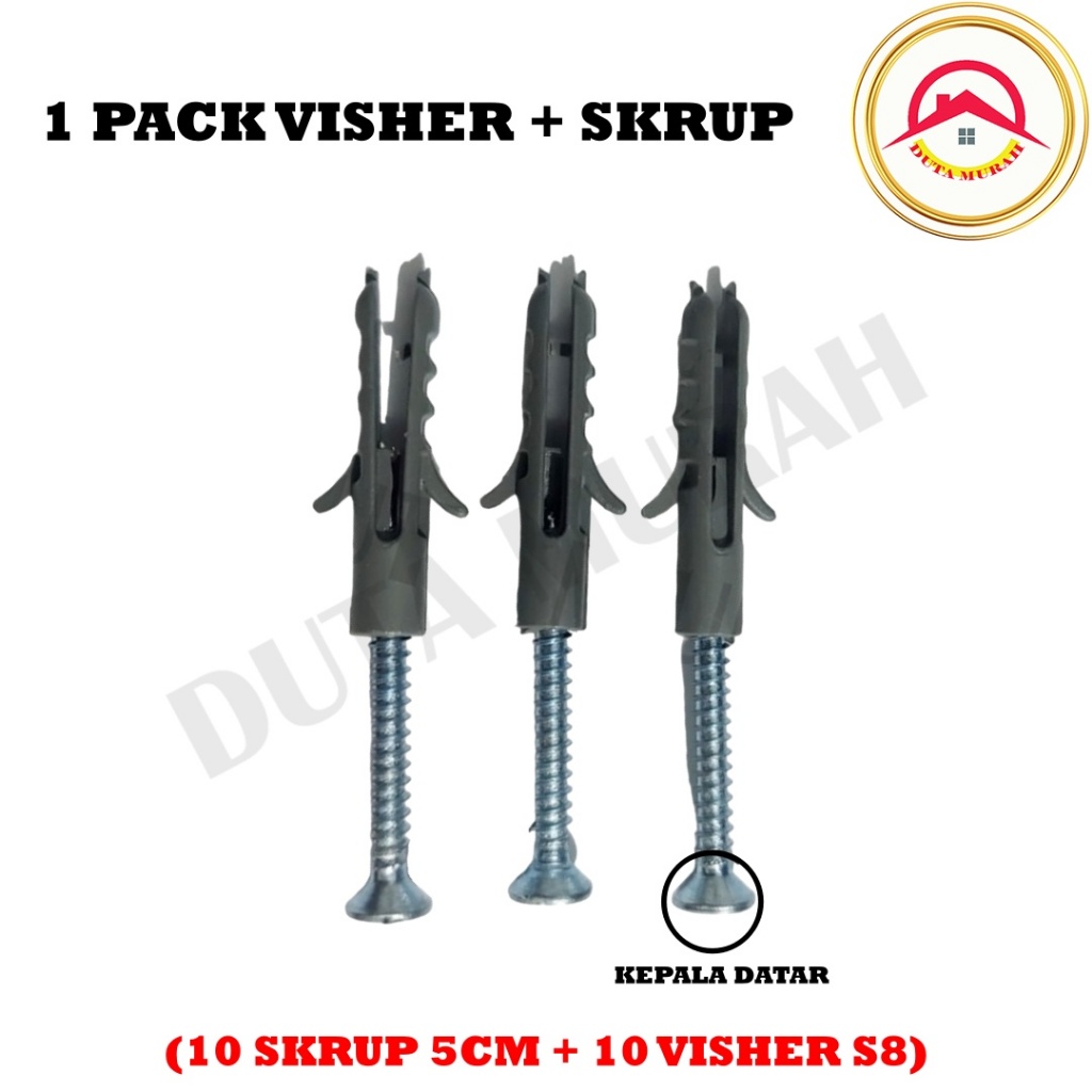 Jual Spiser dan Skrup Set Piser Sekrup Screw S8 Sekrup 5cm | Shopee Indonesia
