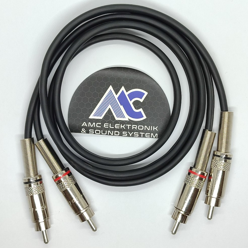 Jual KABEL AUDIO RCA 2 JALUR JACK RCA GEISLER KABEL TWIN 2 JALUR ...