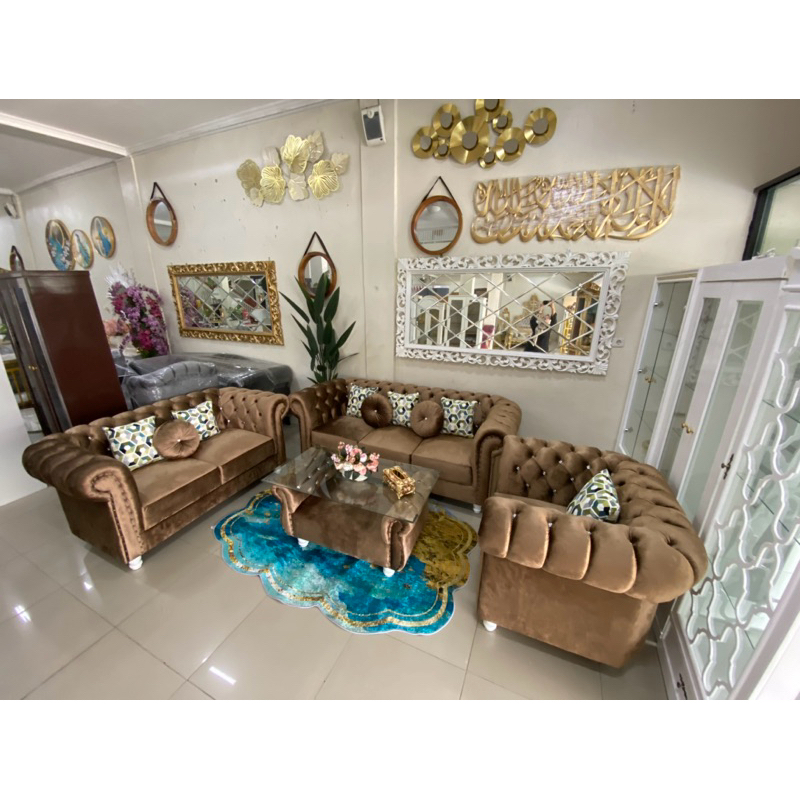 Jual SOFA TURKI/SOFA TAMU/SOFA KEKINIAN SET MEJA | Shopee Indonesia