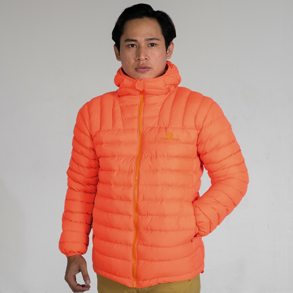 Jual Jaket Puffer Musim Dingin Pria dan Wanita Original Greenforest Java | Shopee Indonesia