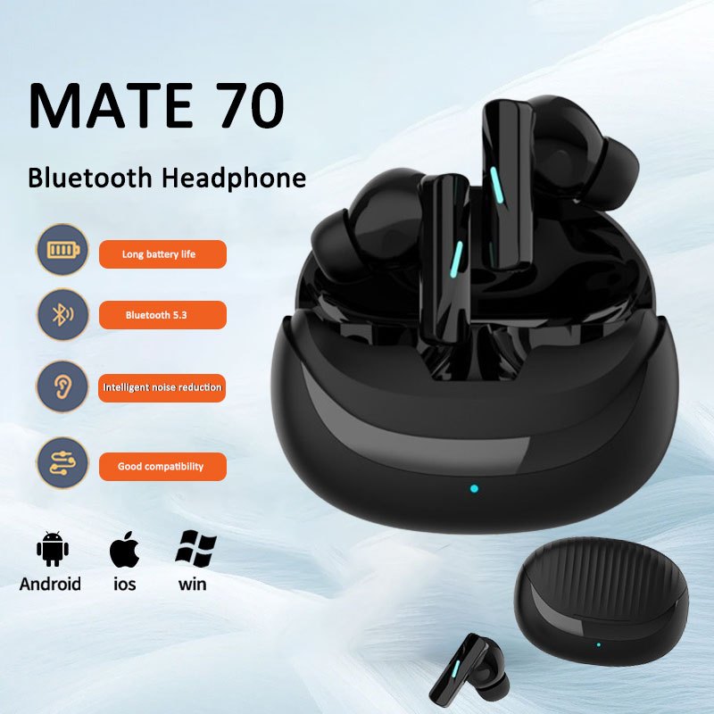 Jual TWS Headset Bluetooth Wireless Headphone Hifi Surround Stereo Low Latency Noise Reduction ...