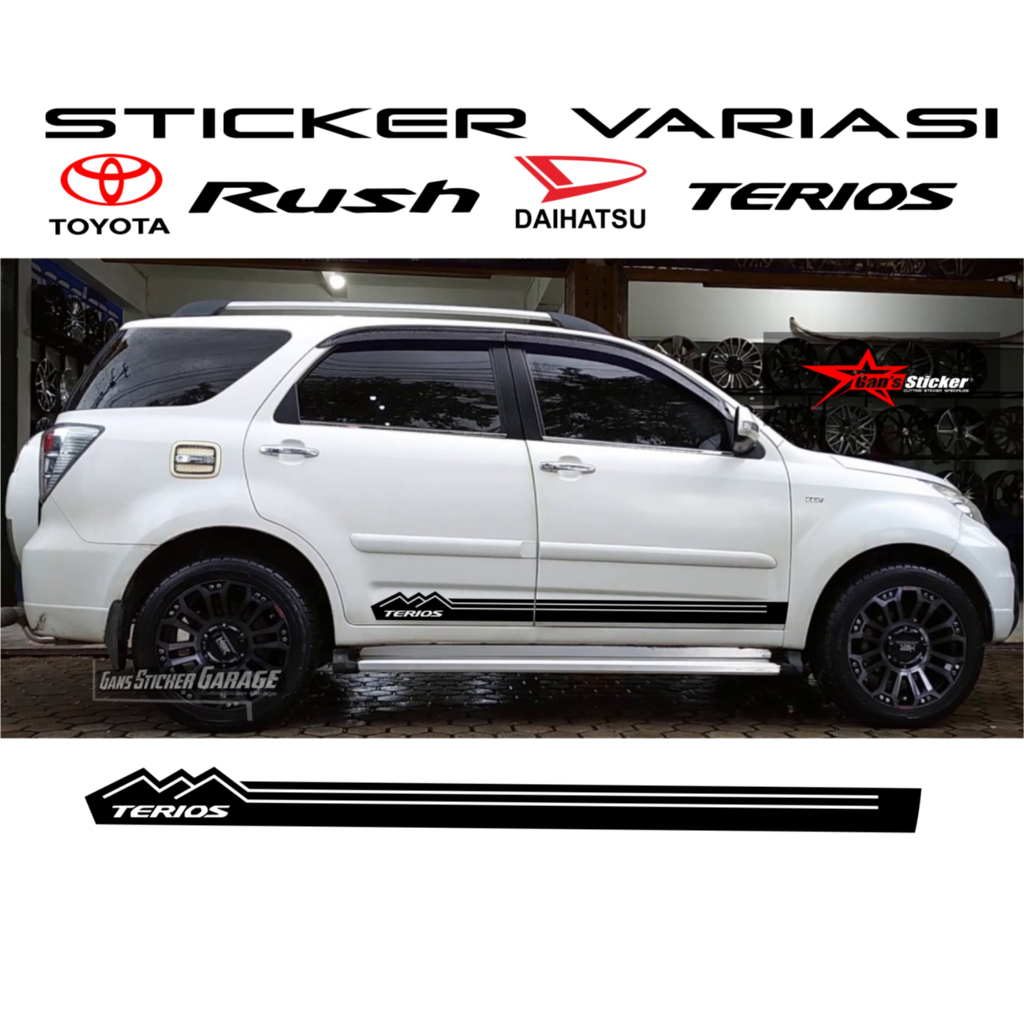 Jual sticker toyota rush aksesoris toyota rush | Shopee Indonesia