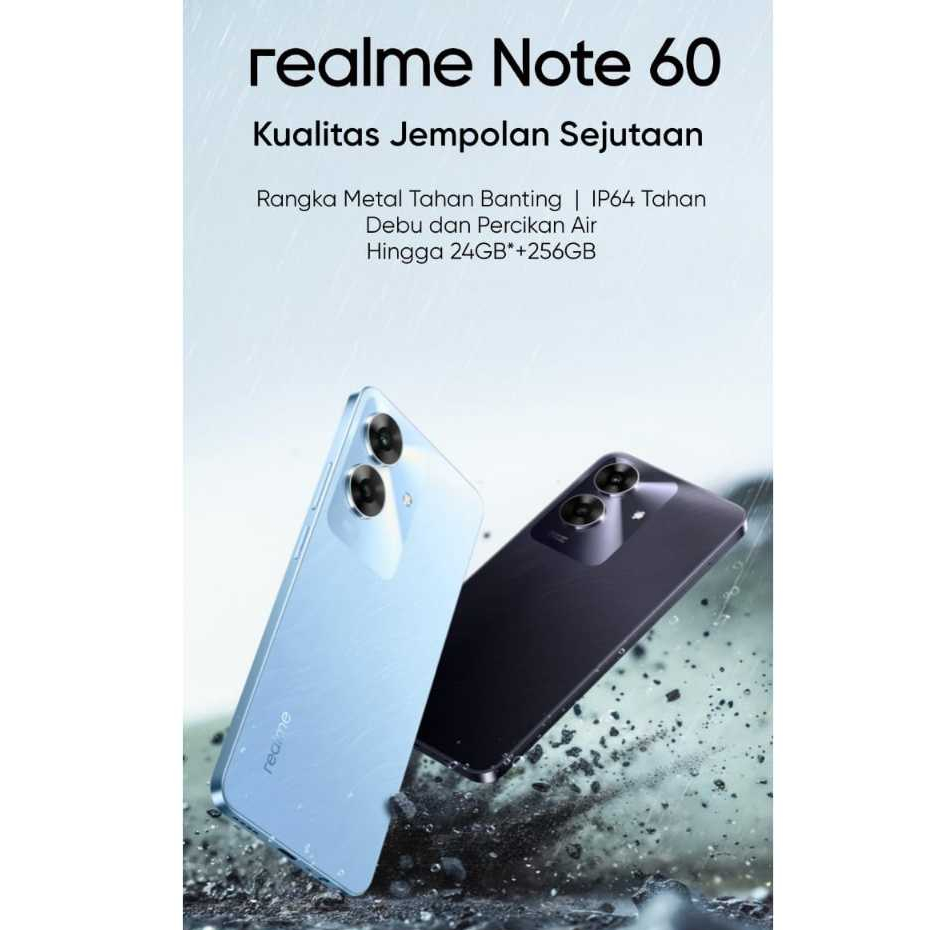 Jual Realme Note 60 Ram 4/64Gb | 6/128Gb - Garansi Resmi | Shopee Indonesia