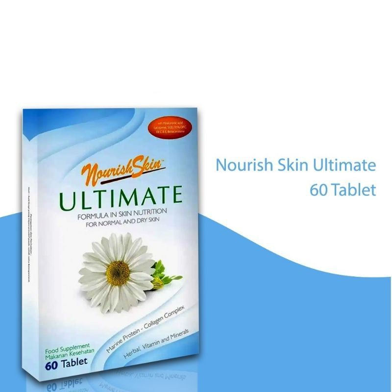 Jual NOURISH SKIN ULTIMATE BOX 60 TABLET | Shopee Indonesia