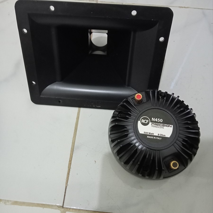 Jual Paket Tweeter RCF N450/N 450 - Driver RCF N 450 Drat Plus Horn ...